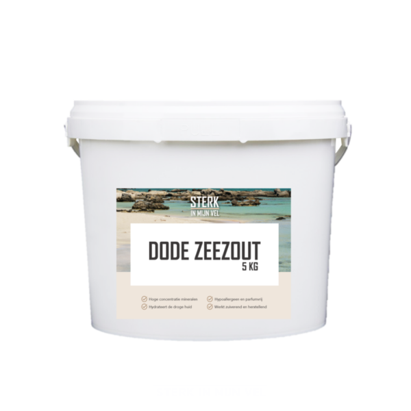 Dode zeezout 5kg - Sterk In Mijn Vel